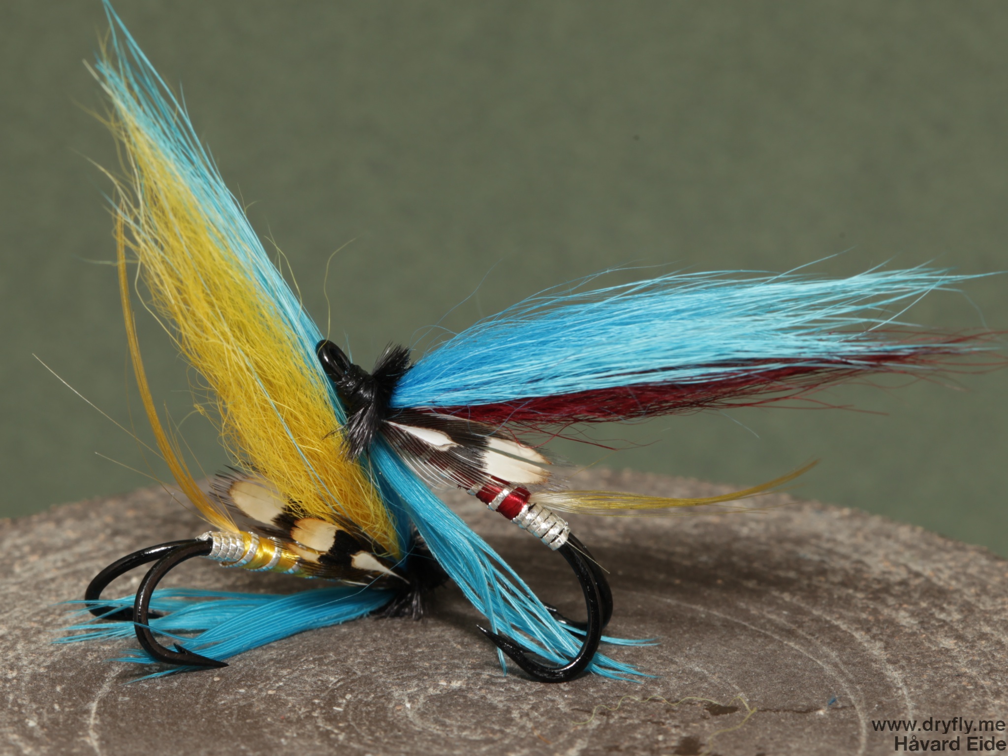 Two doubles: yellow & red | flyfisher.org
